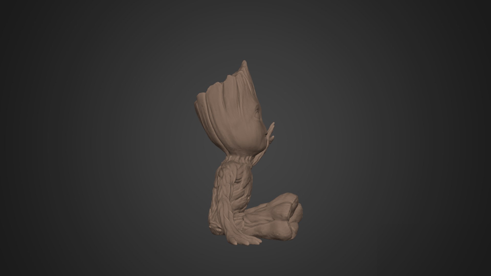 3D Groot Figure - TurboSquid 2020683