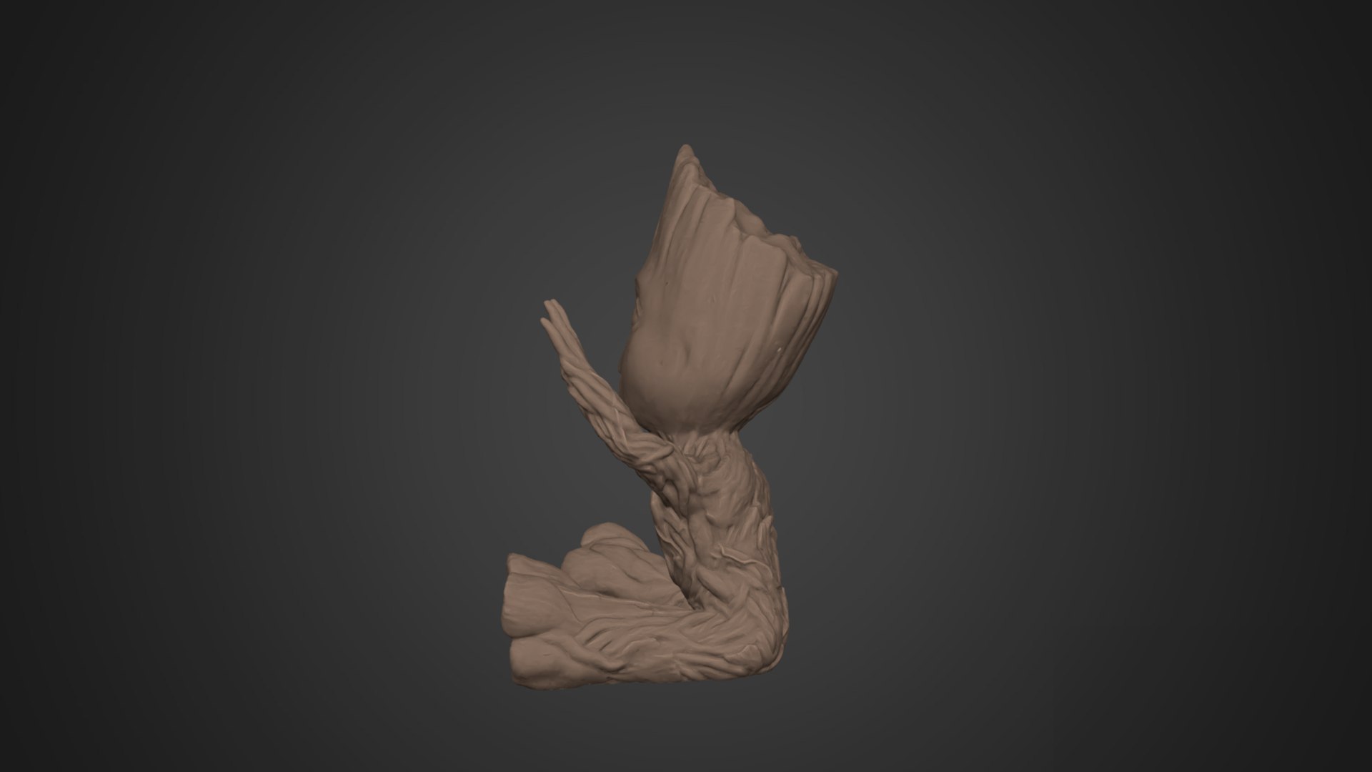 3D Groot Figure - TurboSquid 2020683