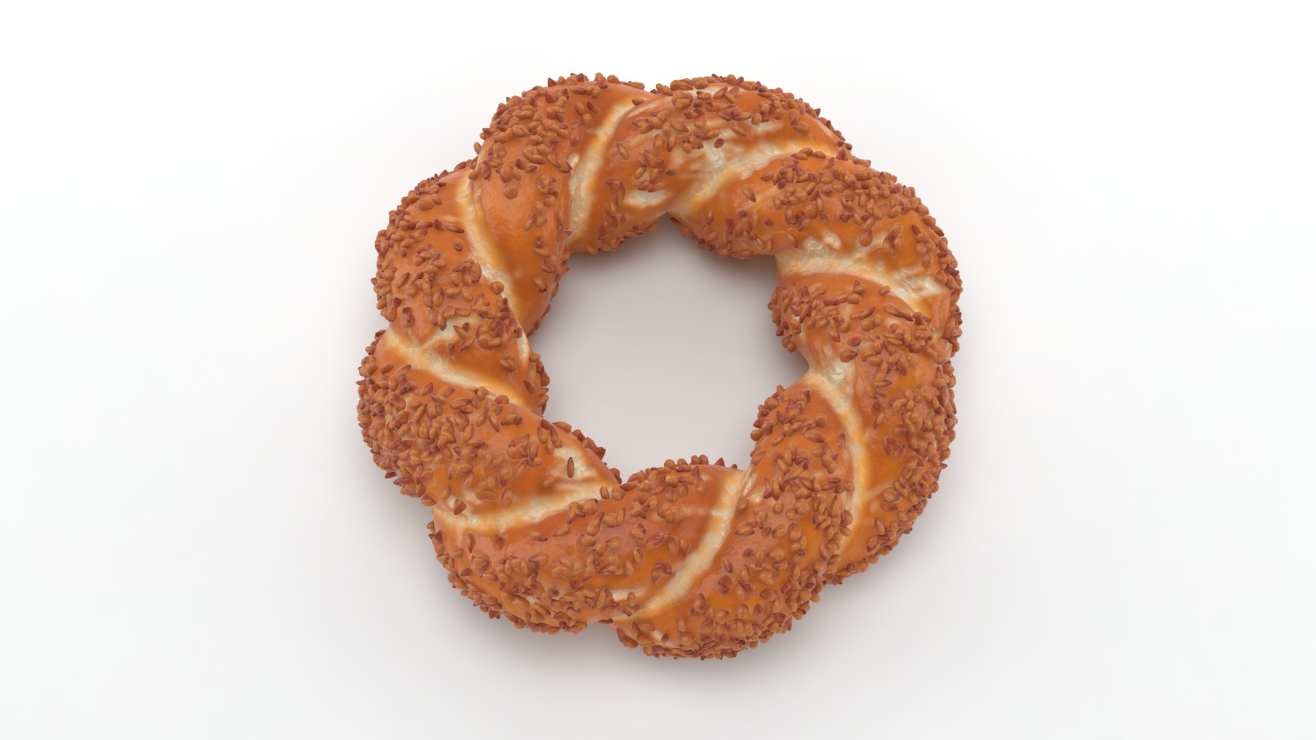 Simit 02 Color 2 3D Model - TurboSquid 2017127