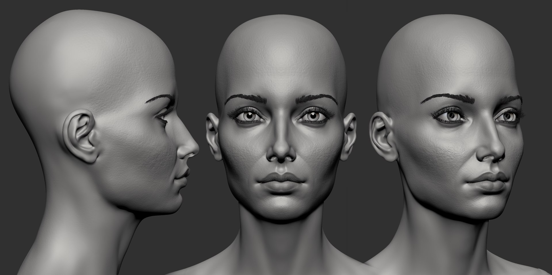 3D Woman Body Model - TurboSquid 2219973