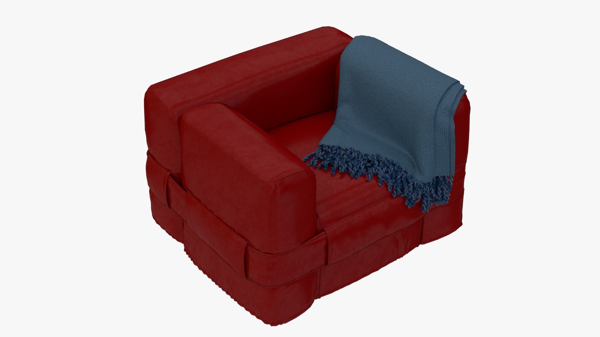 3D sofa and cloth with 4K textures model - TurboSquid 1960306