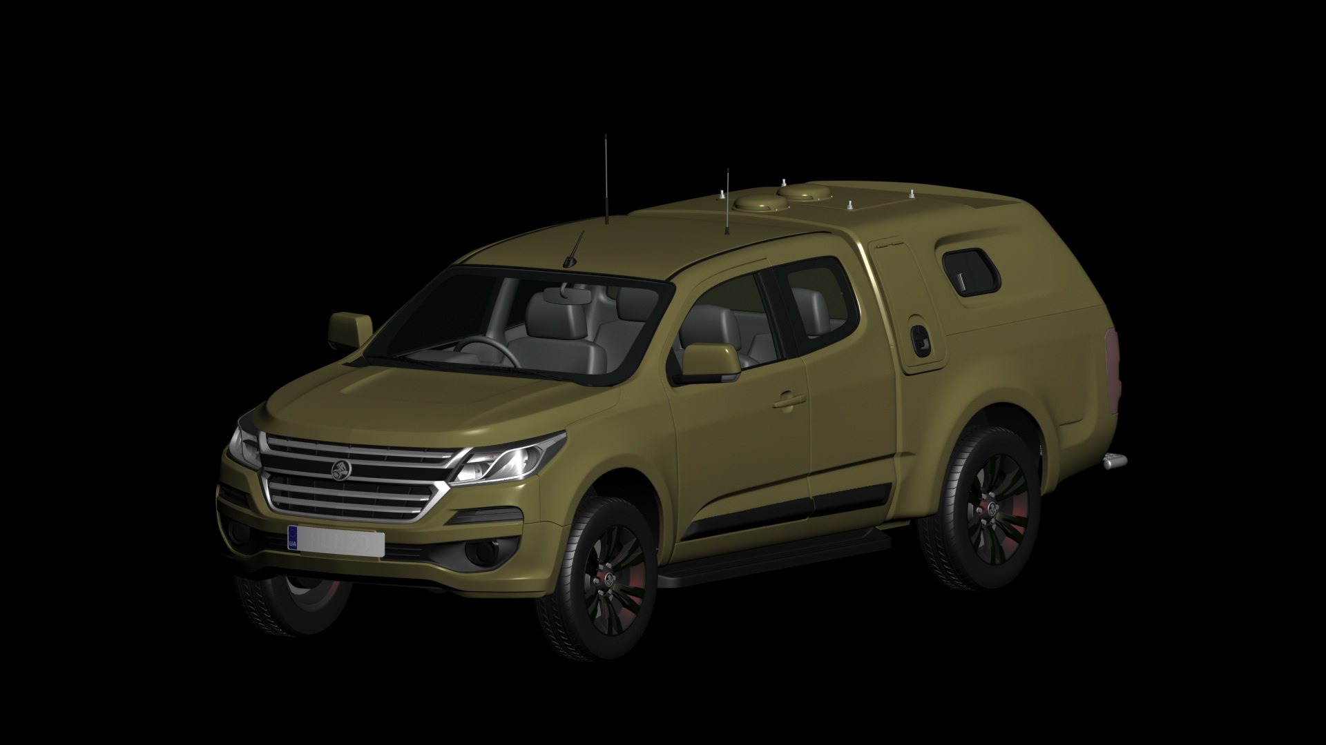 Holden Colorado 3D Model - TurboSquid 1368387