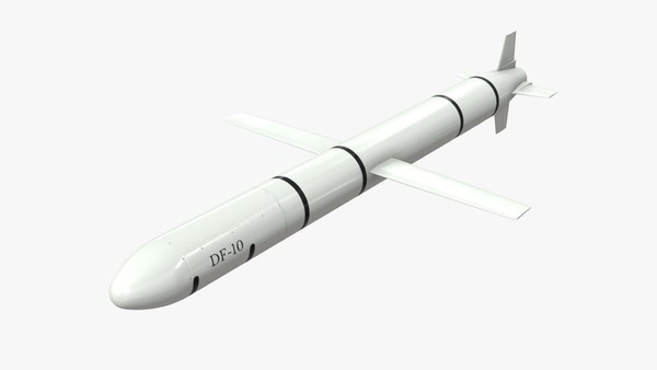 modelo 3d Misil de crucero de ataque terrestre chino CJ-10 DF-10 KD-20 ...