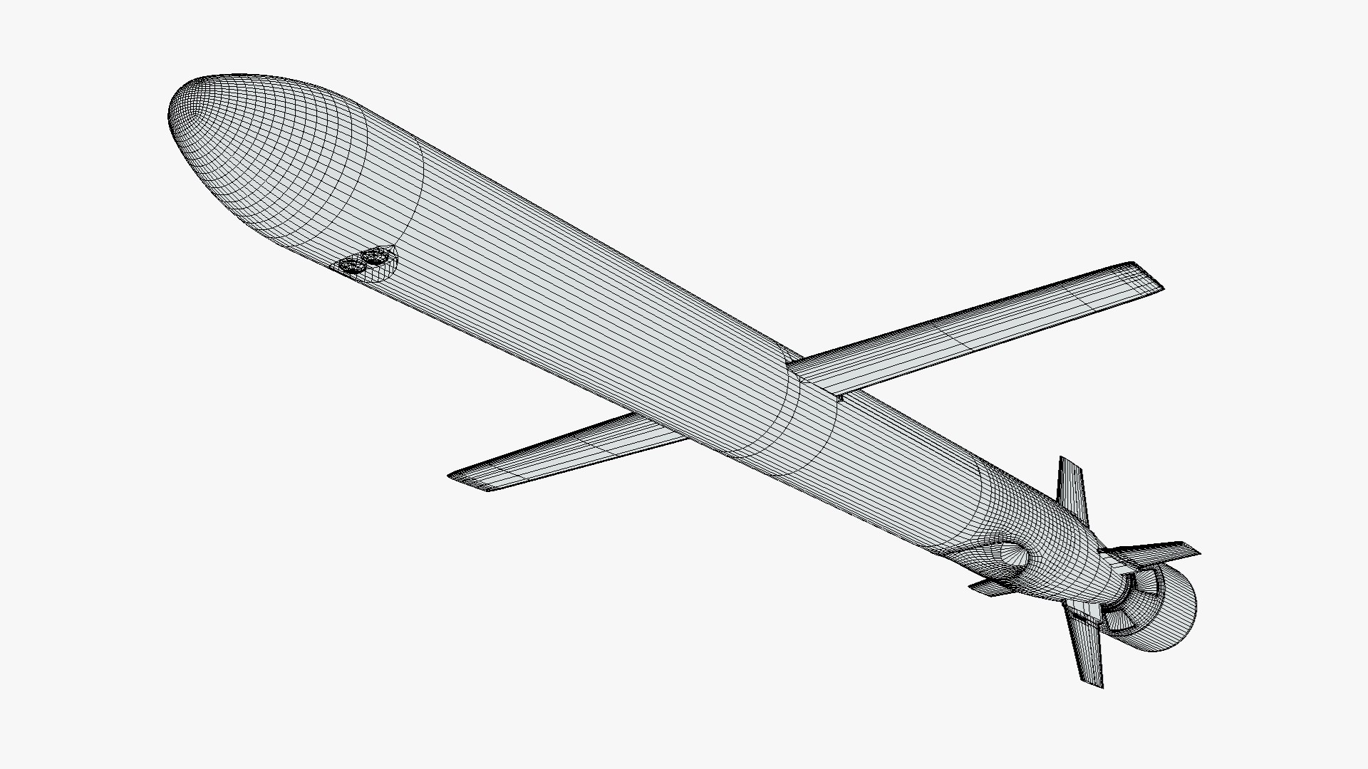 3D Model CJ-10 DF-10 KD-20 Chinese Land-Attack Cruise Missile ...