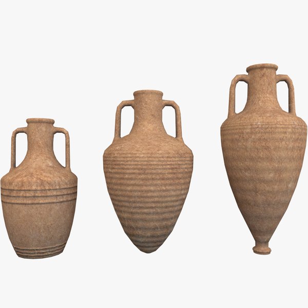 3d amphora model