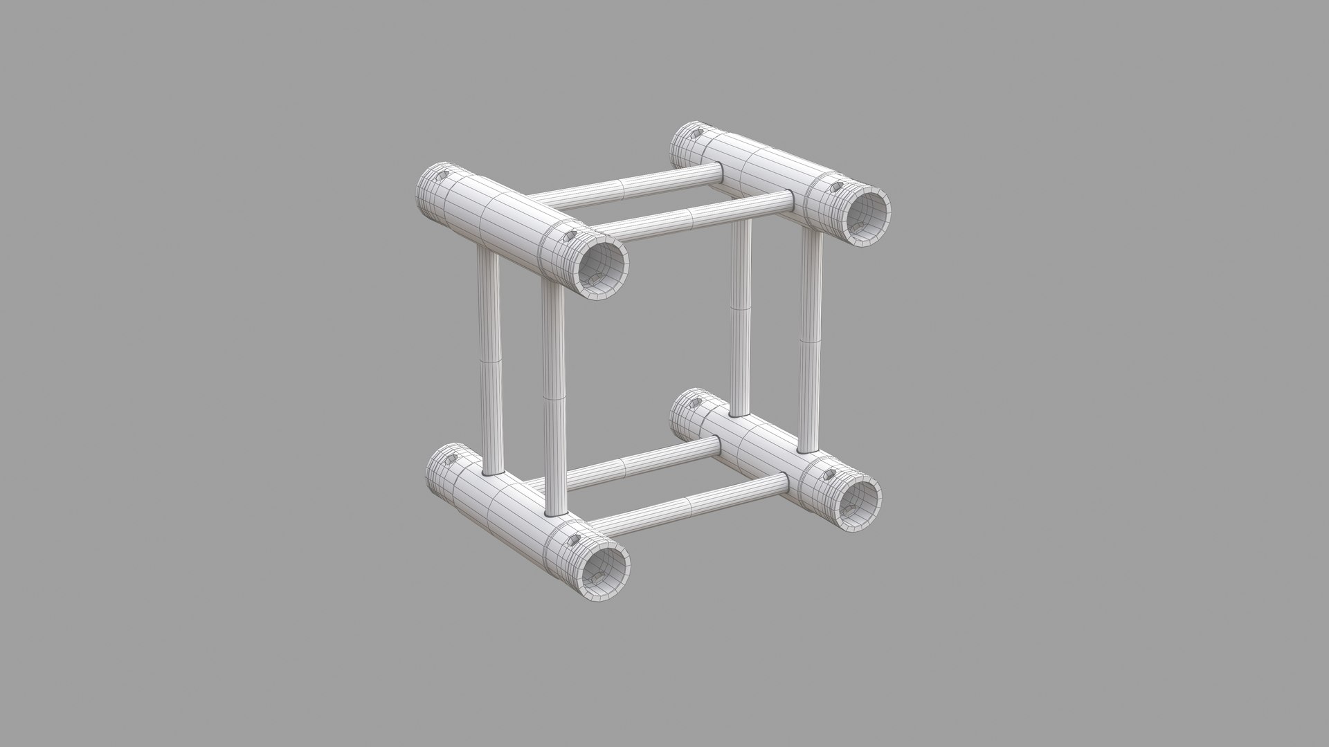 3D Straight Square Truss Collection Model - TurboSquid 1722035