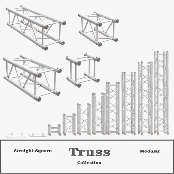 3d straight truss