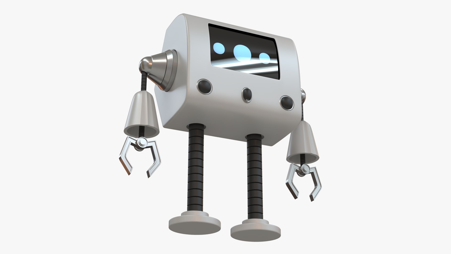 Cute Robot 3D - TurboSquid 1978693