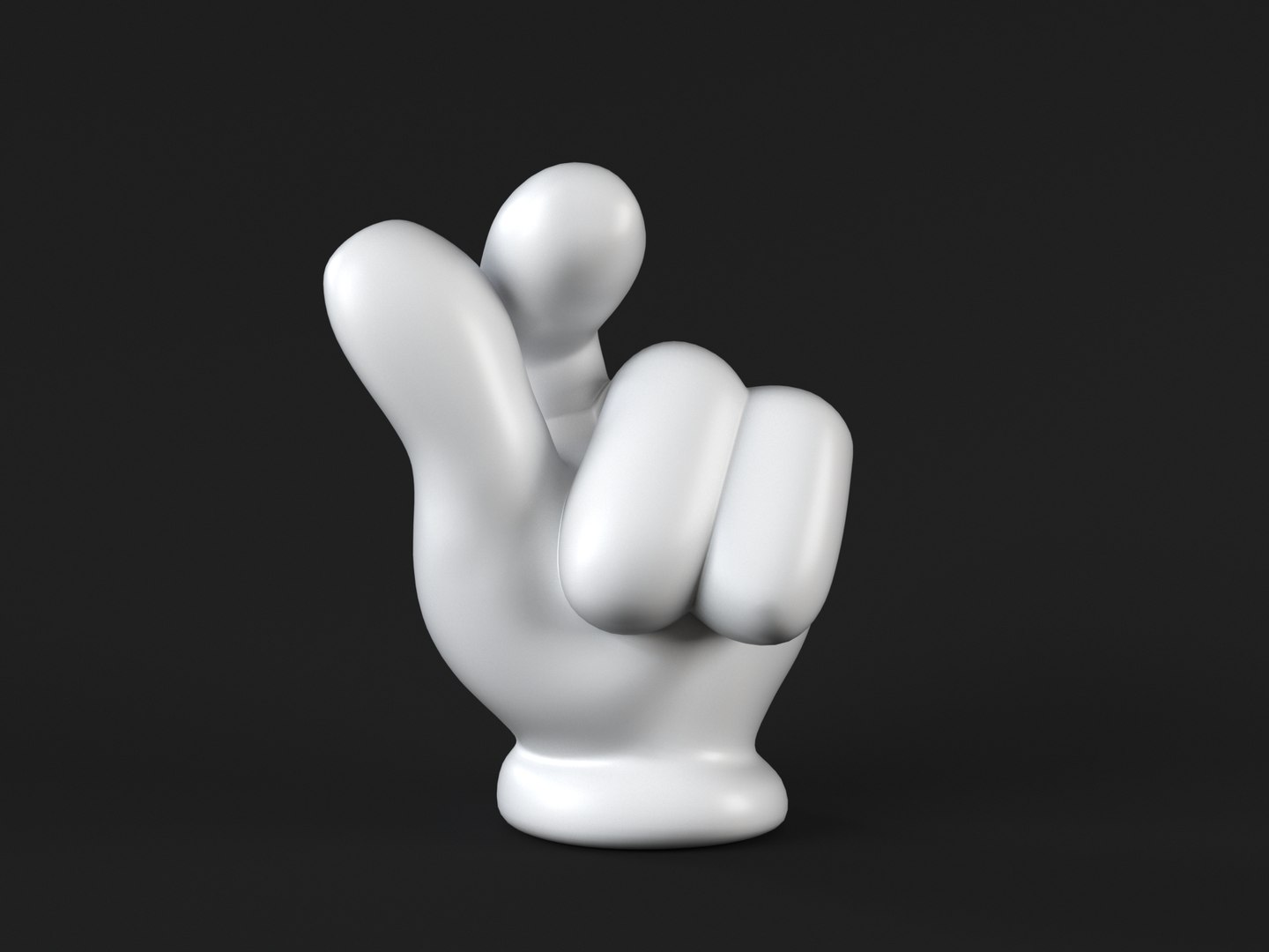 Mickey Hand - Money 3D Model - TurboSquid 2457492