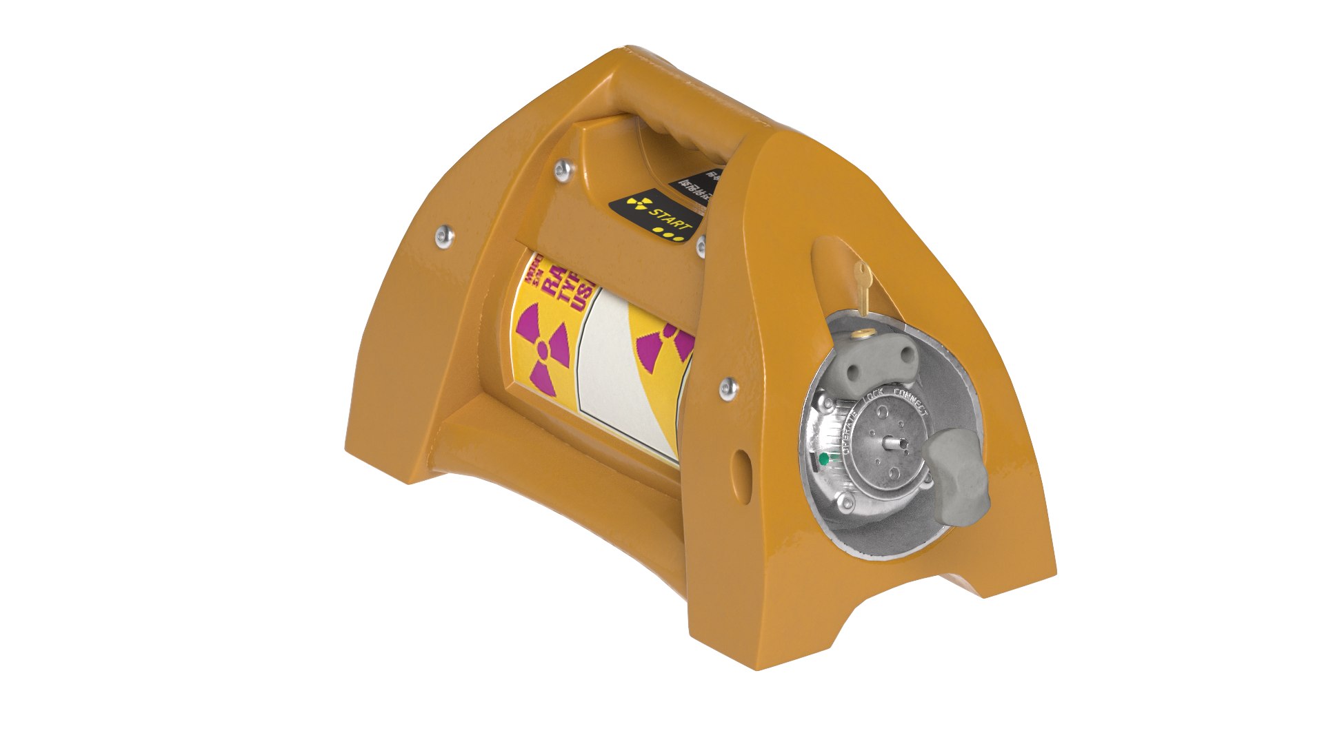 3D Gamma-ray Source Projector Set Model - TurboSquid 2097475