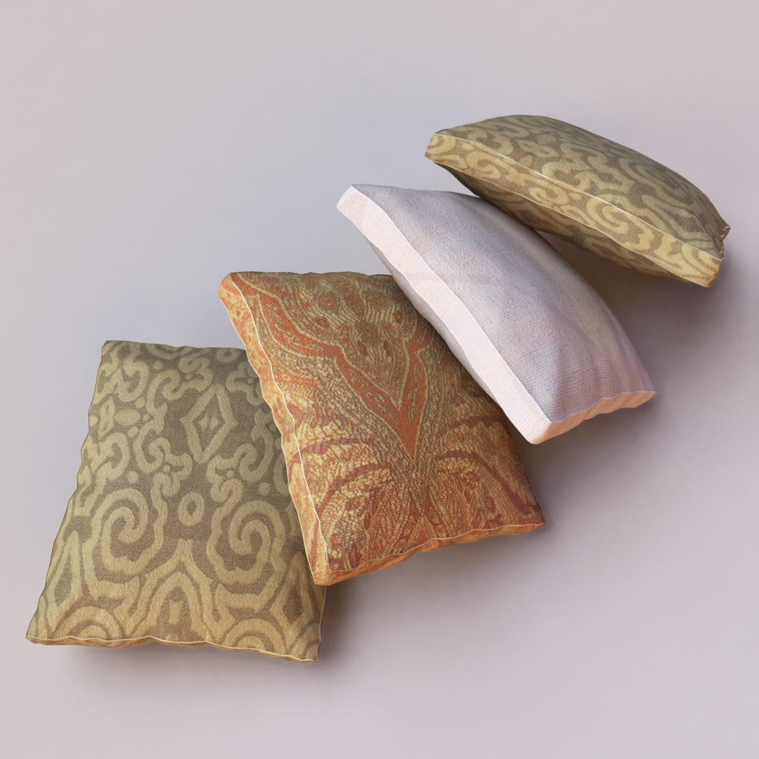 Cushion Sofa 3d Model