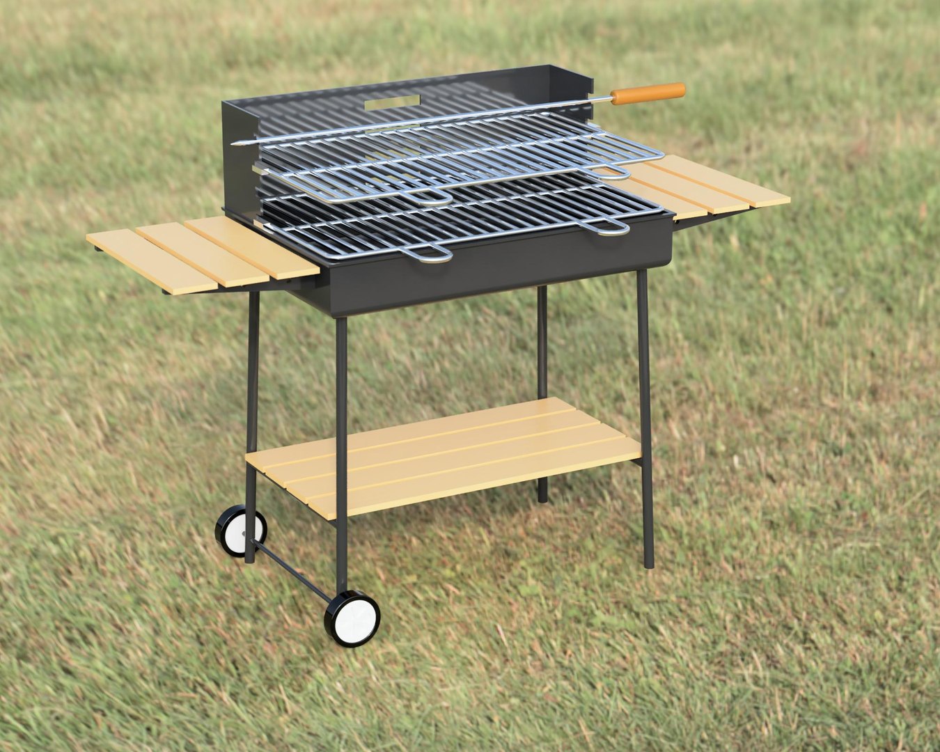 3D Barbecue Model - TurboSquid 2029867