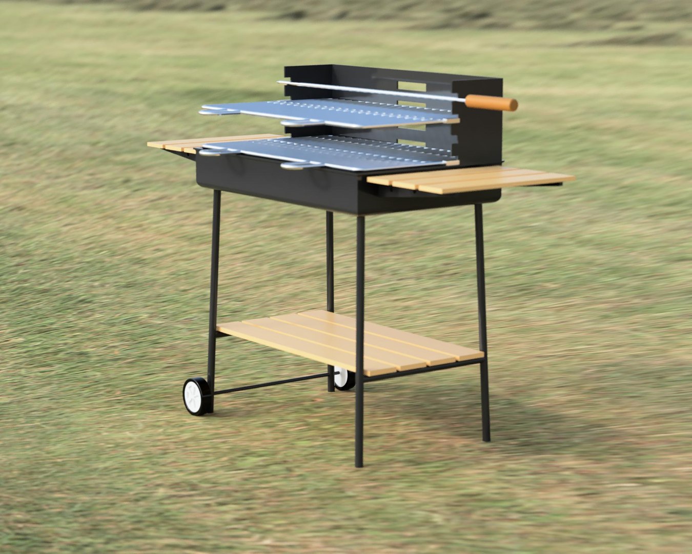 3D Barbecue Model - TurboSquid 2029867