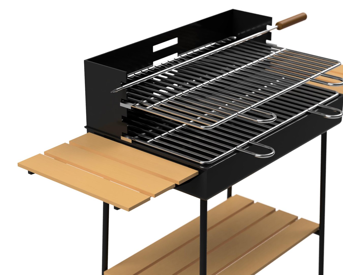 3D Barbecue Model - TurboSquid 2029867
