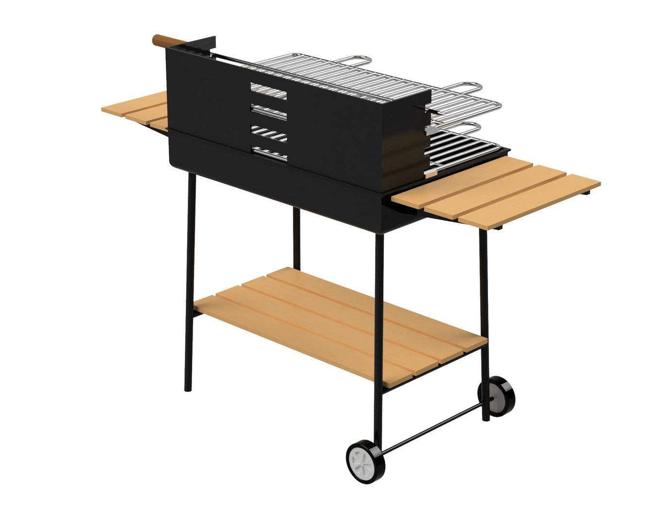 3D Barbecue Model - TurboSquid 2029867