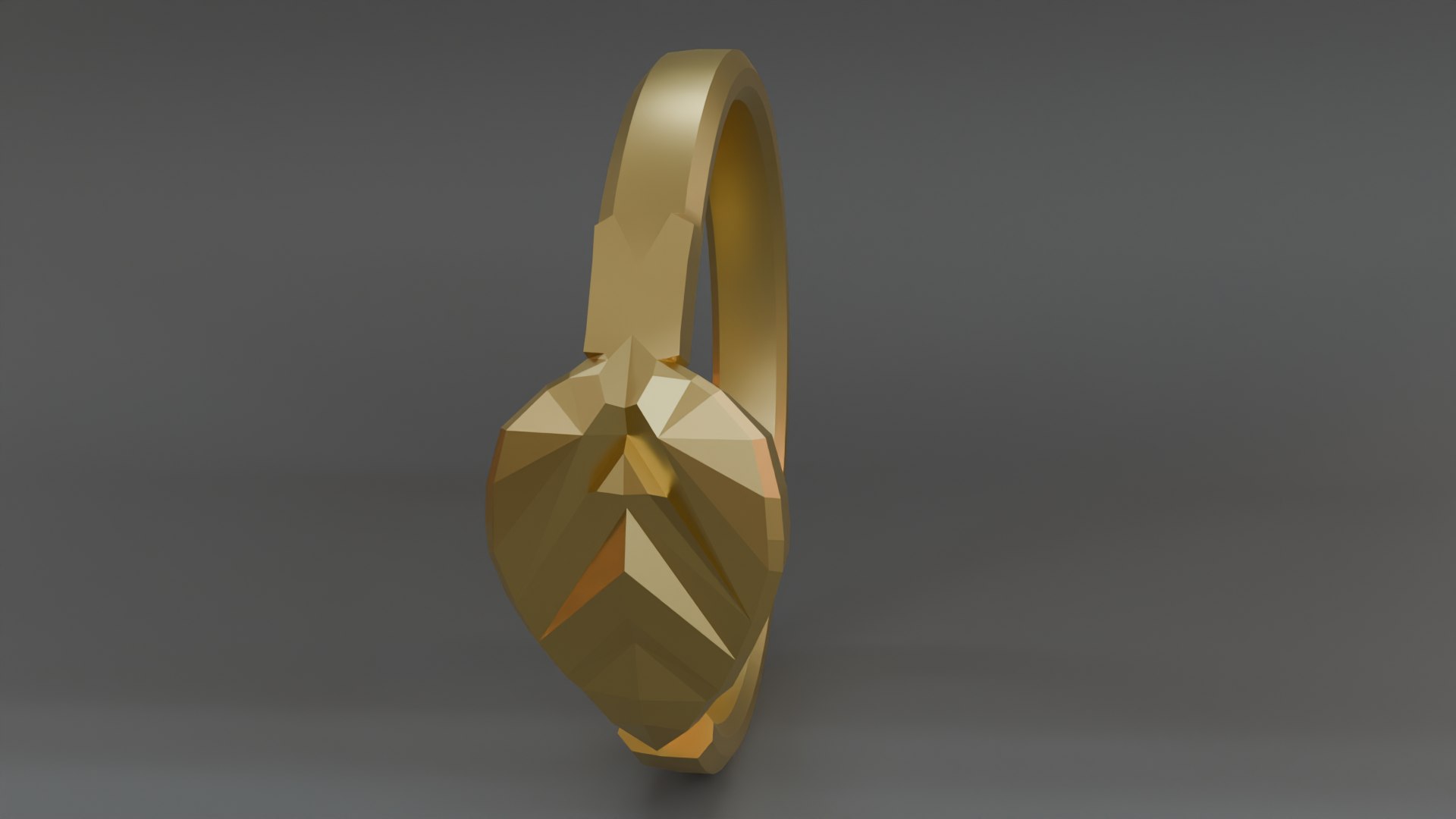3D Golden Ring Model - TurboSquid 2327034