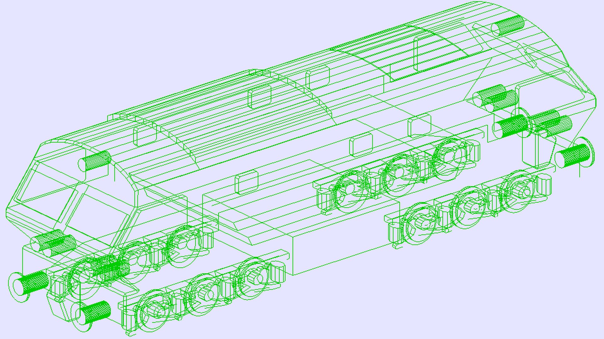 Low-poly Norway Nsb Di4 3D Model - TurboSquid 1632593