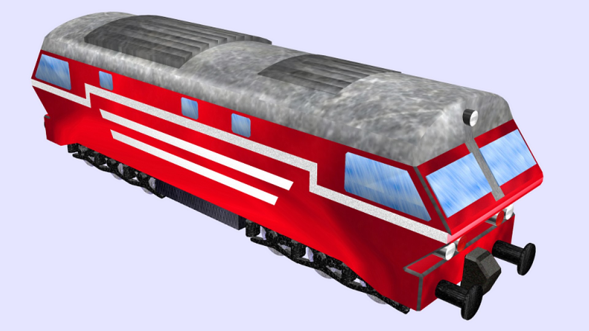Low-poly Norway Nsb Di4 3D Model - TurboSquid 1632593