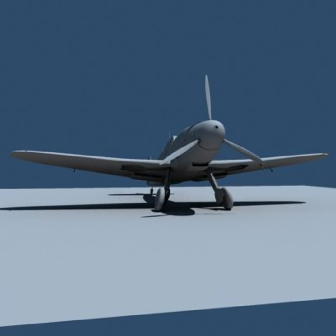Ww2 Air Fighter 3d Model