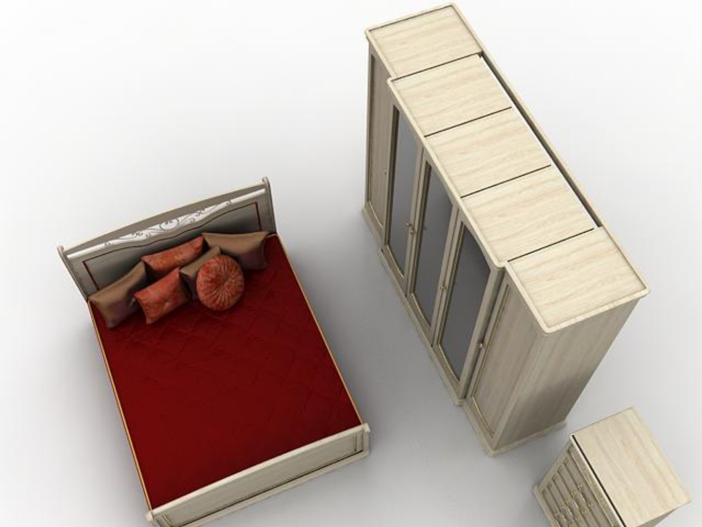 3d Model Luigi Bedroom Furniture