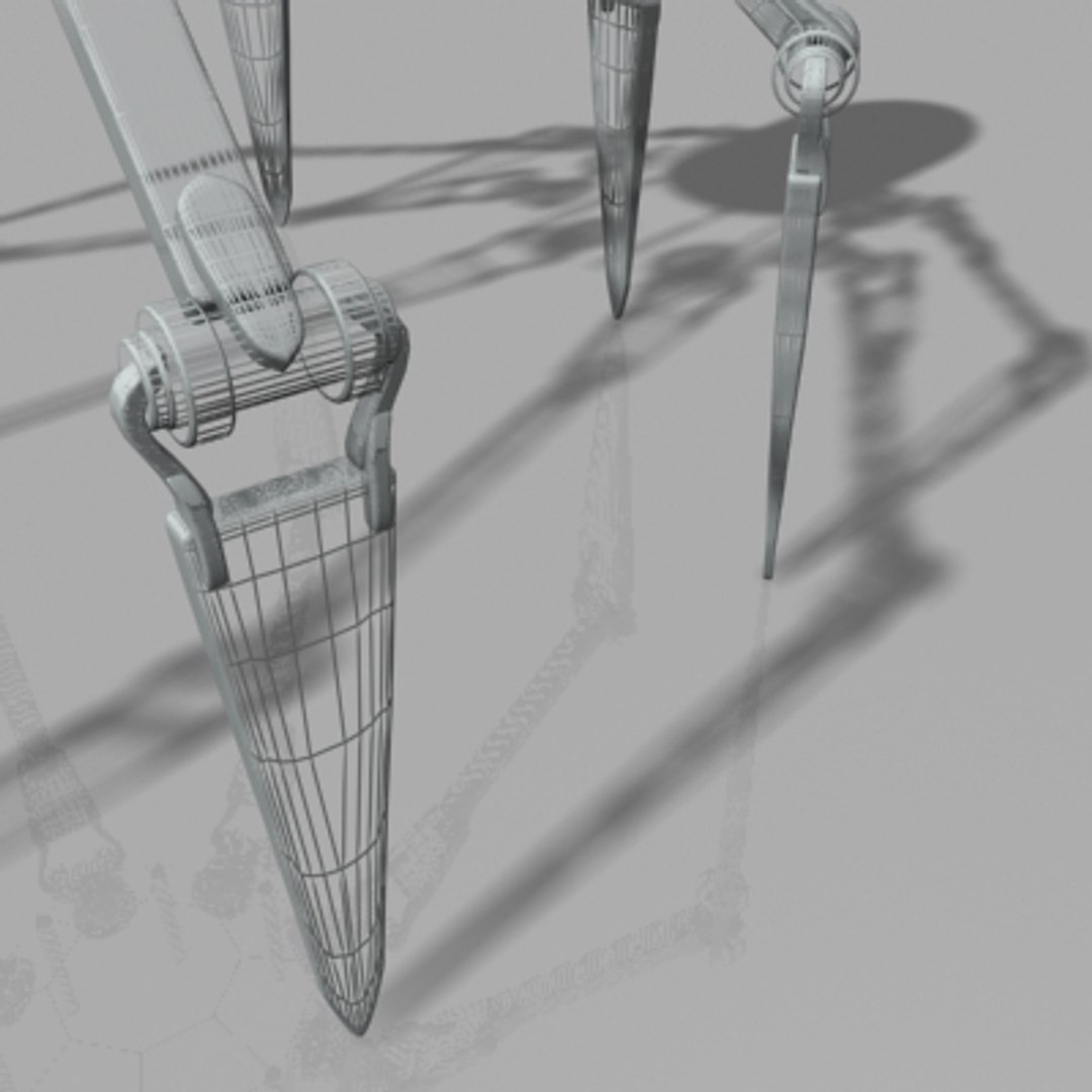 Robot Virus 3d Model