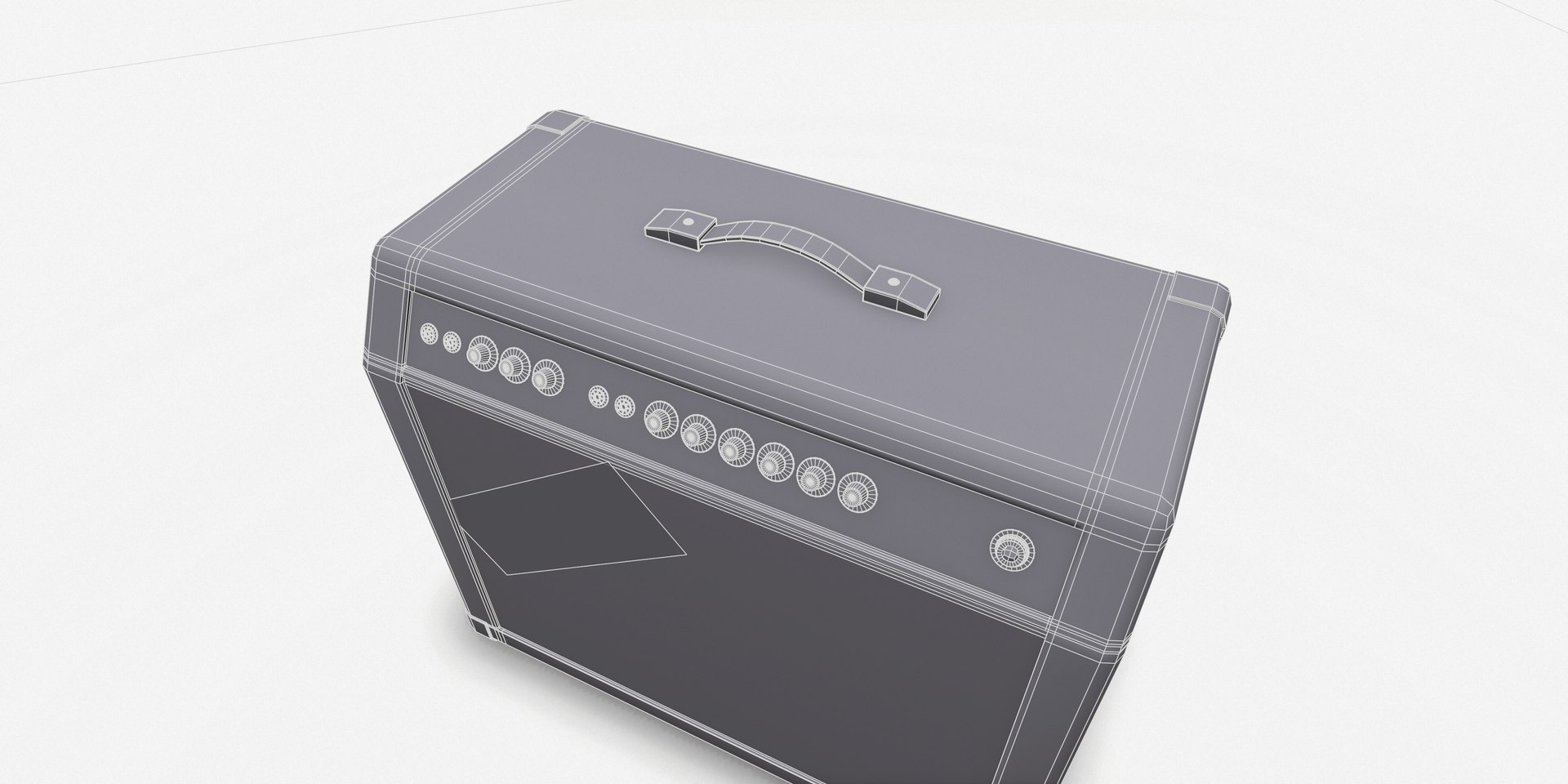 3D Fender Deluxe Reverb Amp - TurboSquid 1655234