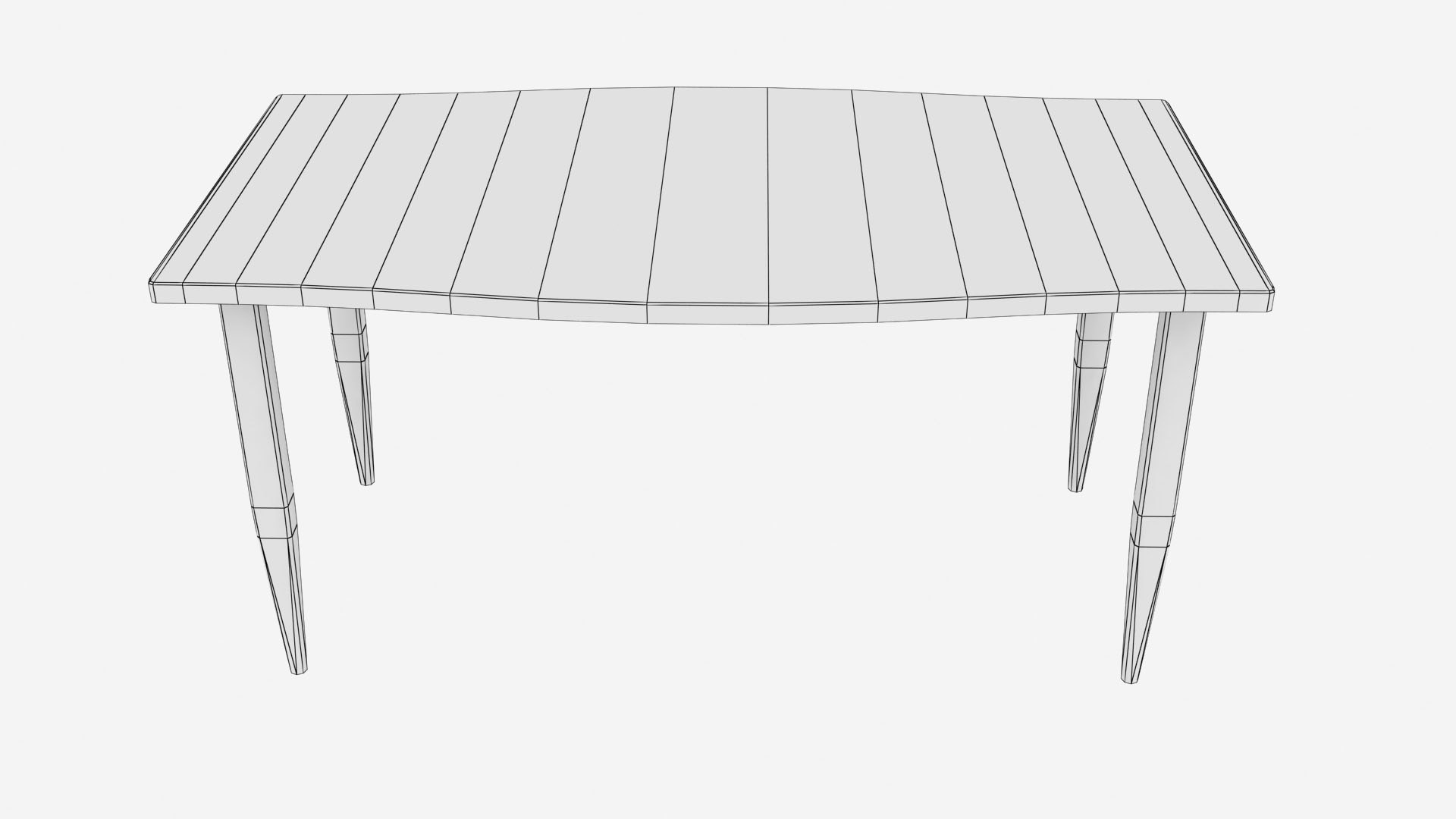 Low Poly Tea Table1 3D Model - TurboSquid 2426743