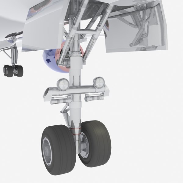 airliner 757 3d model