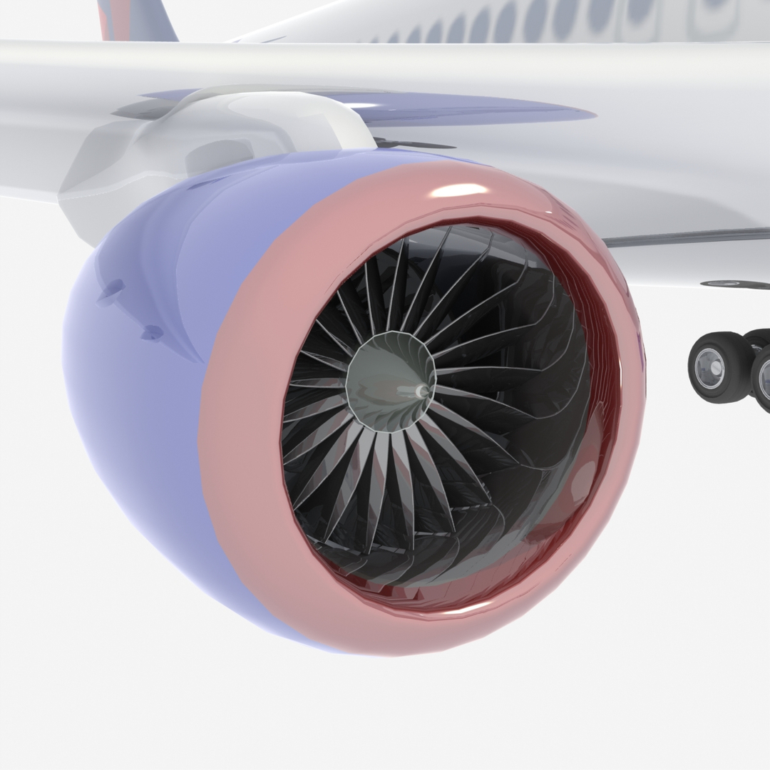 airliner 757 3d model