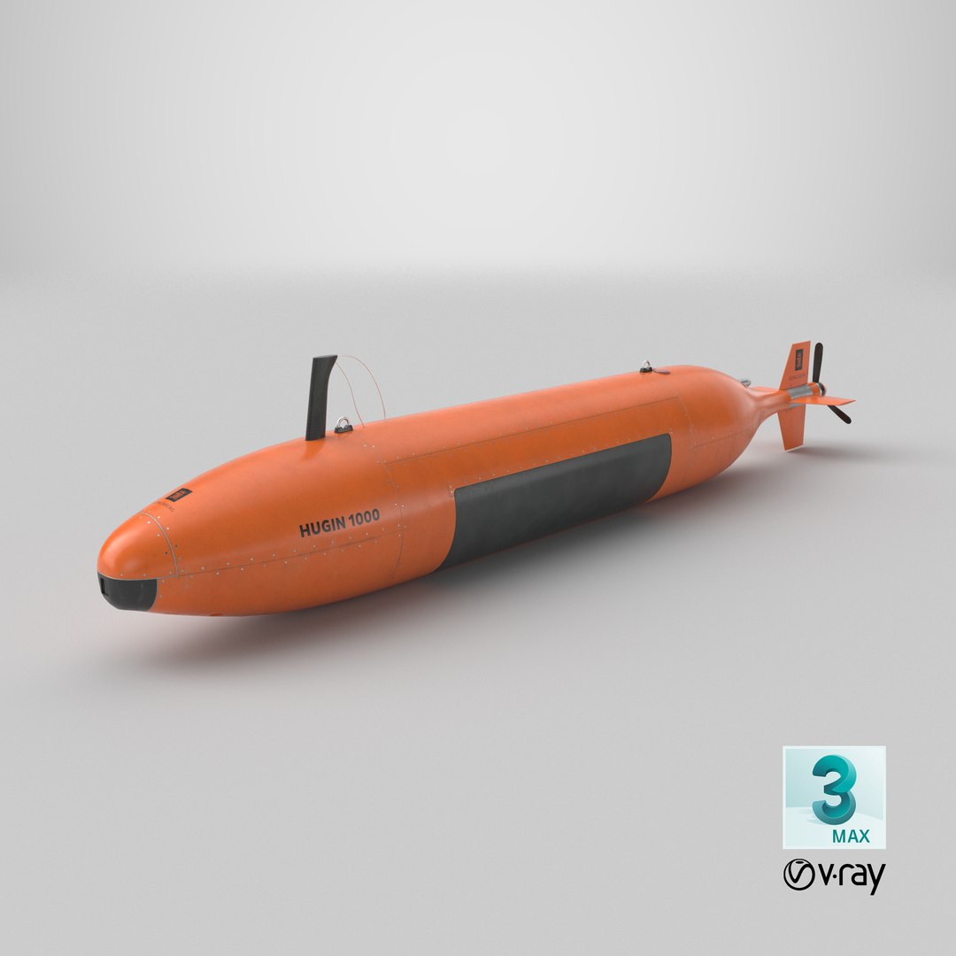 3D HUGIN AUV Model - TurboSquid 2282613