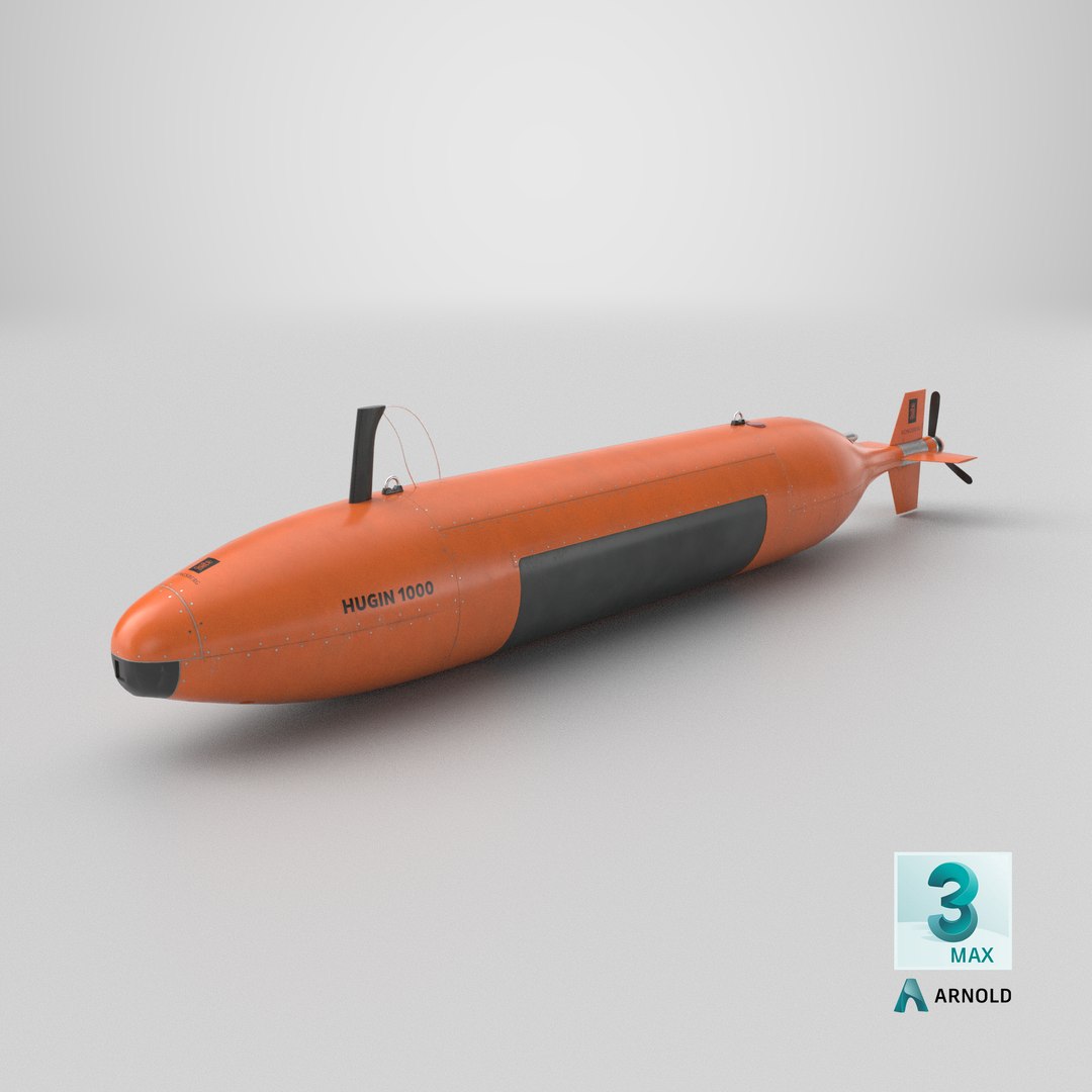 3D HUGIN AUV Model - TurboSquid 2282613