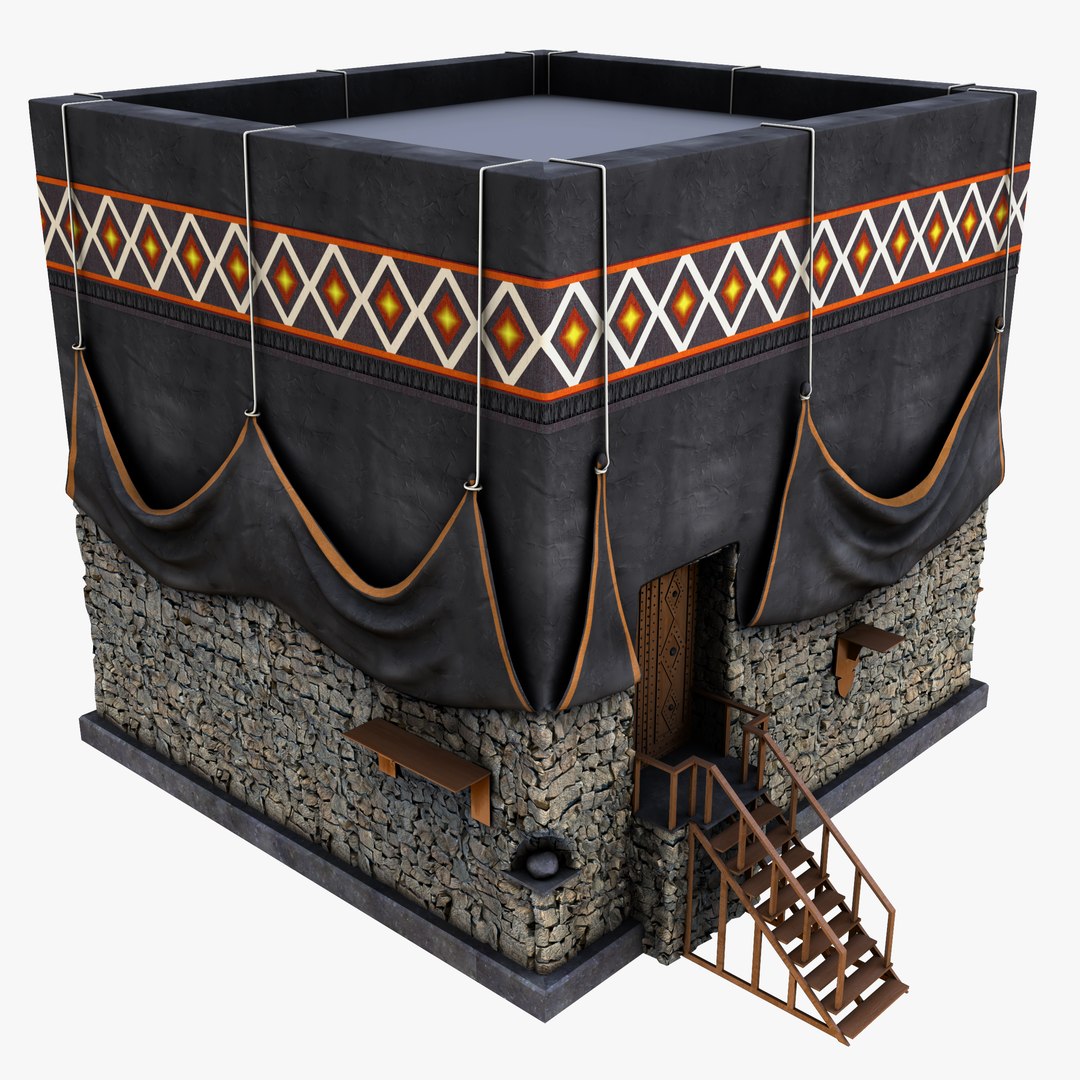 Kaaba 3D model - TurboSquid 1420109