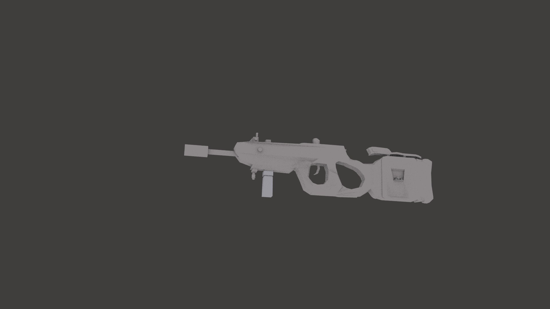 Free 3ds Model Machine Gun