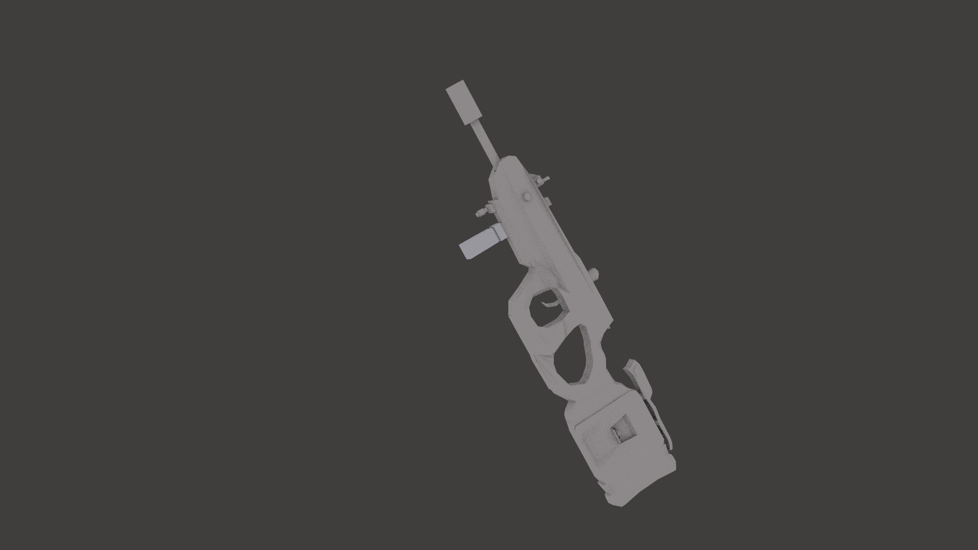 Free 3ds Model Machine Gun