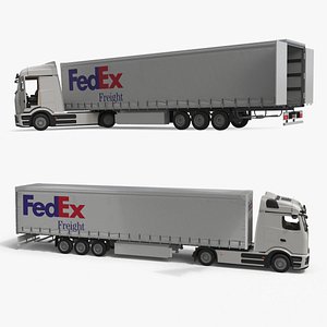 3D Semi Trailer Models - Browse & Download Formats - TurboSquid