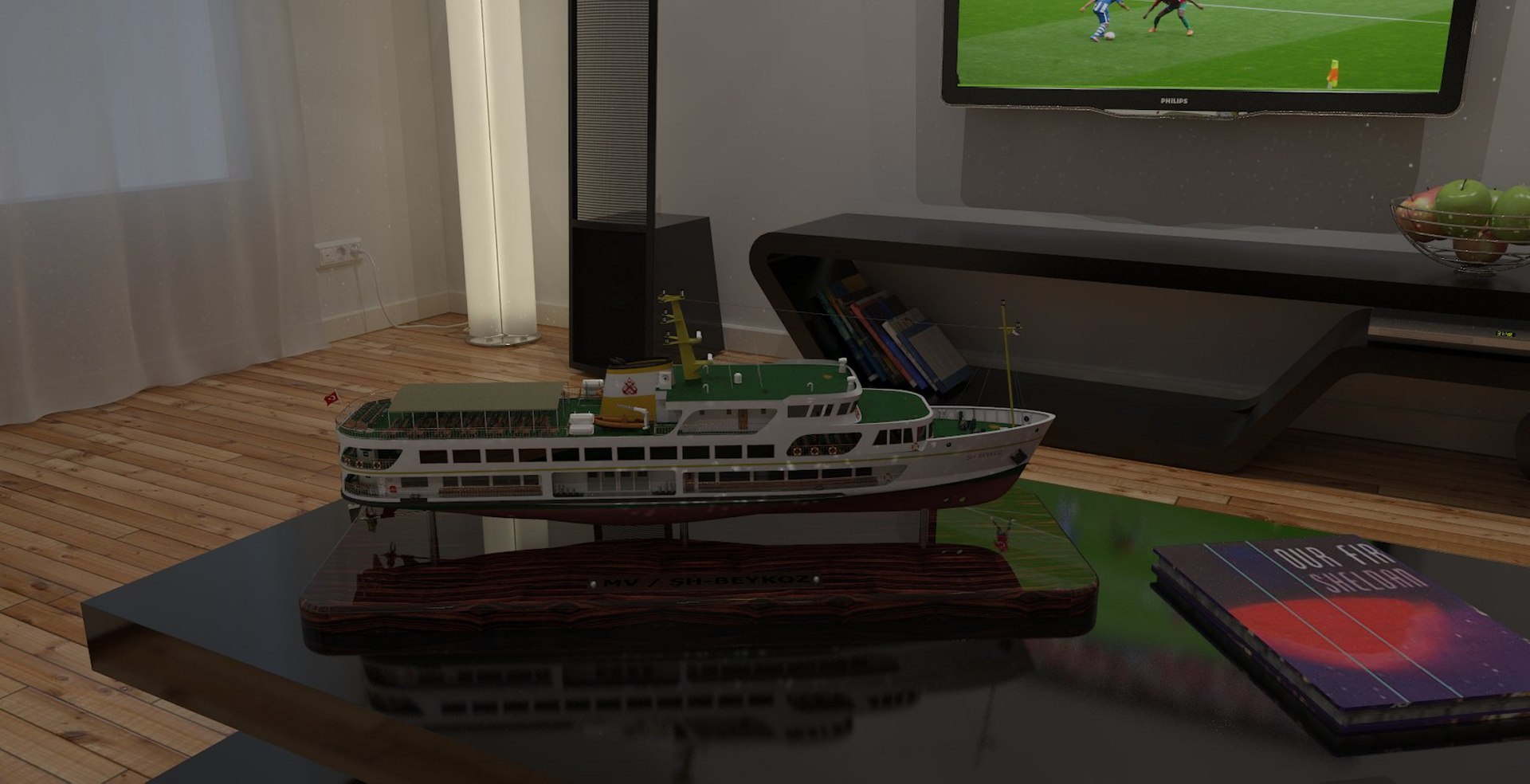 Istanbul Vapuru Steam Ferry 3D Model - TurboSquid 1760446
