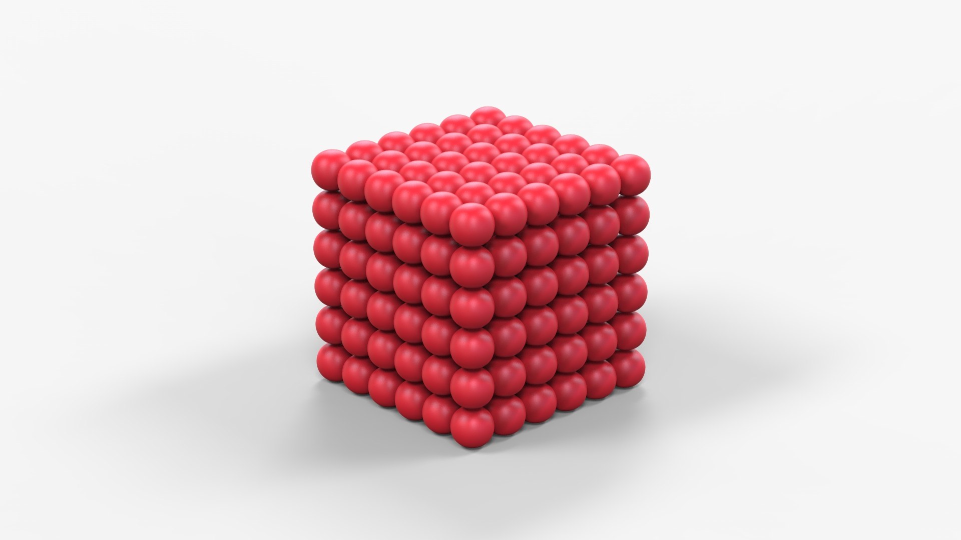 3D Model Balls Magnet Cube - TurboSquid 1463863