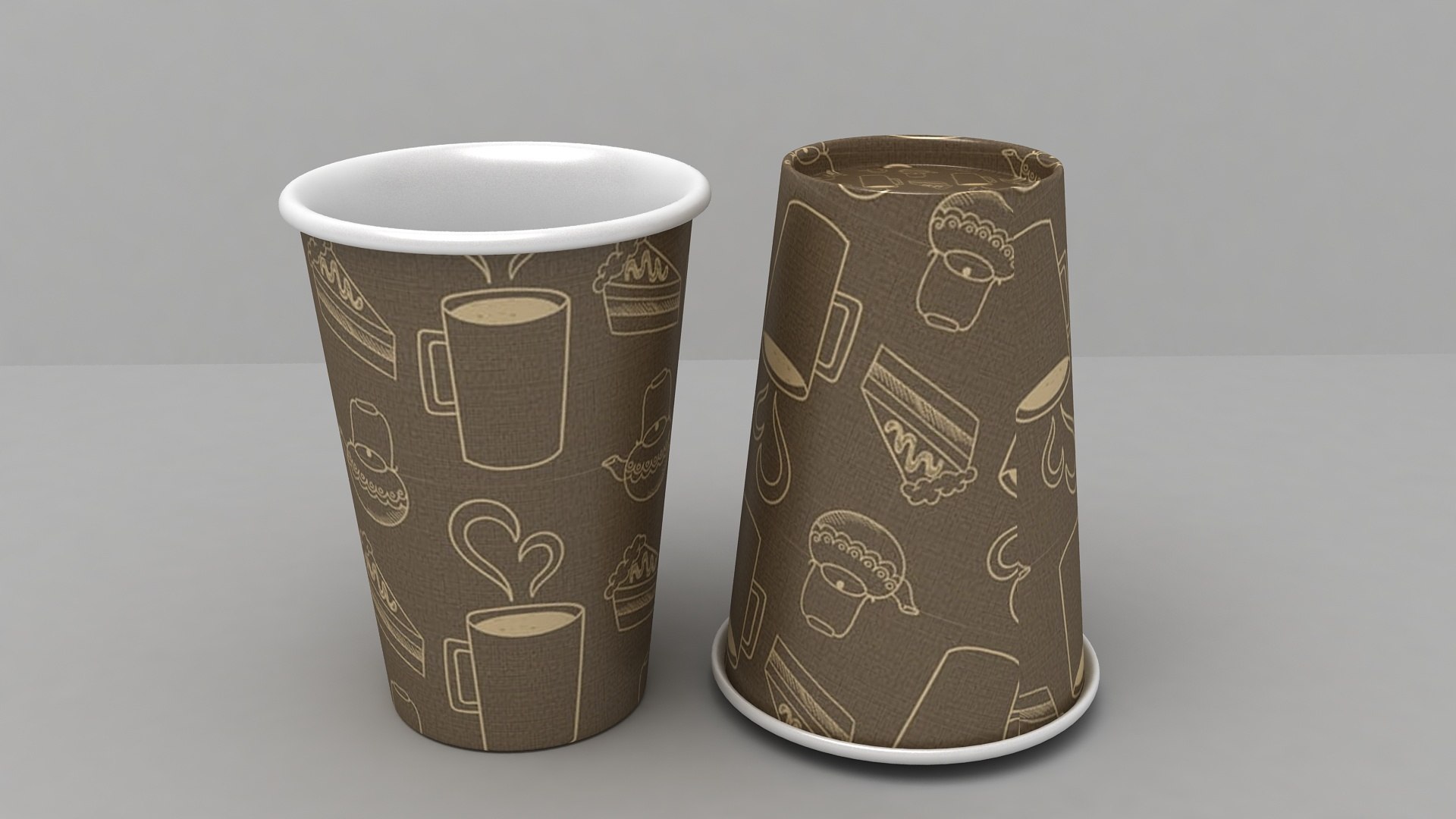 3D Model Paper Cup V4 - TurboSquid 2183035