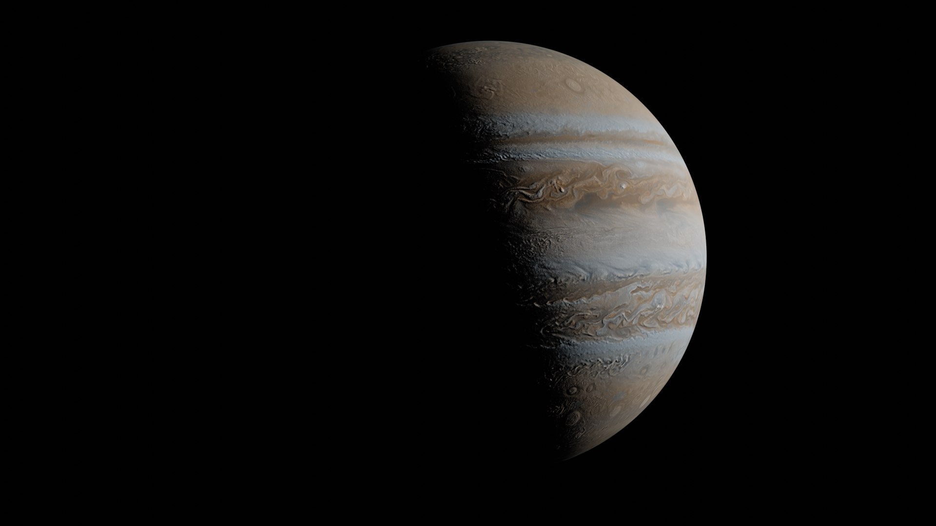 3D Model Jupiter Modelled - TurboSquid 1555405