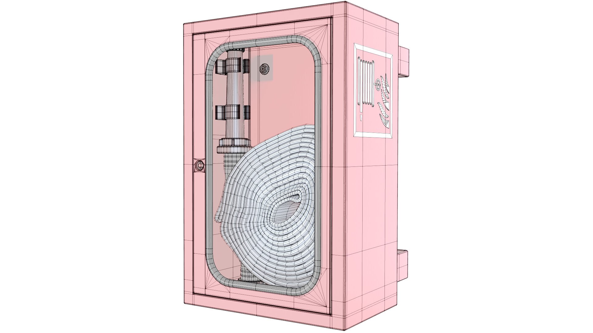 3D Box Wall Emergency Model - TurboSquid 1702065