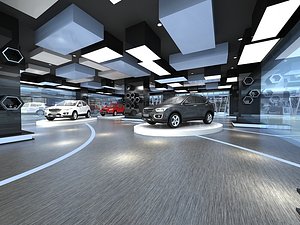 Car Dealership 3D Models for Download | TurboSquid