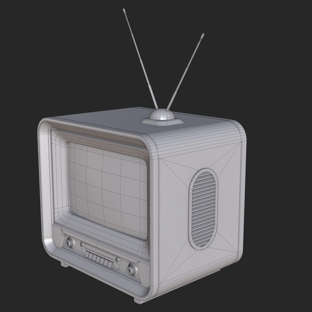 3D old television pack tv - TurboSquid 1423418