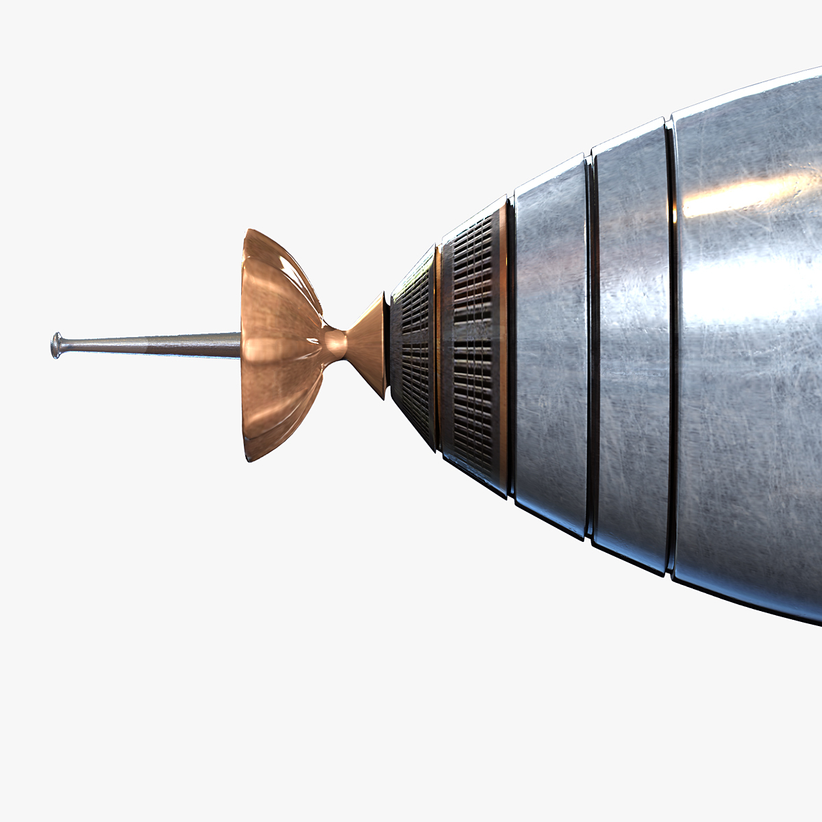 3ds max buck rogers retro gun