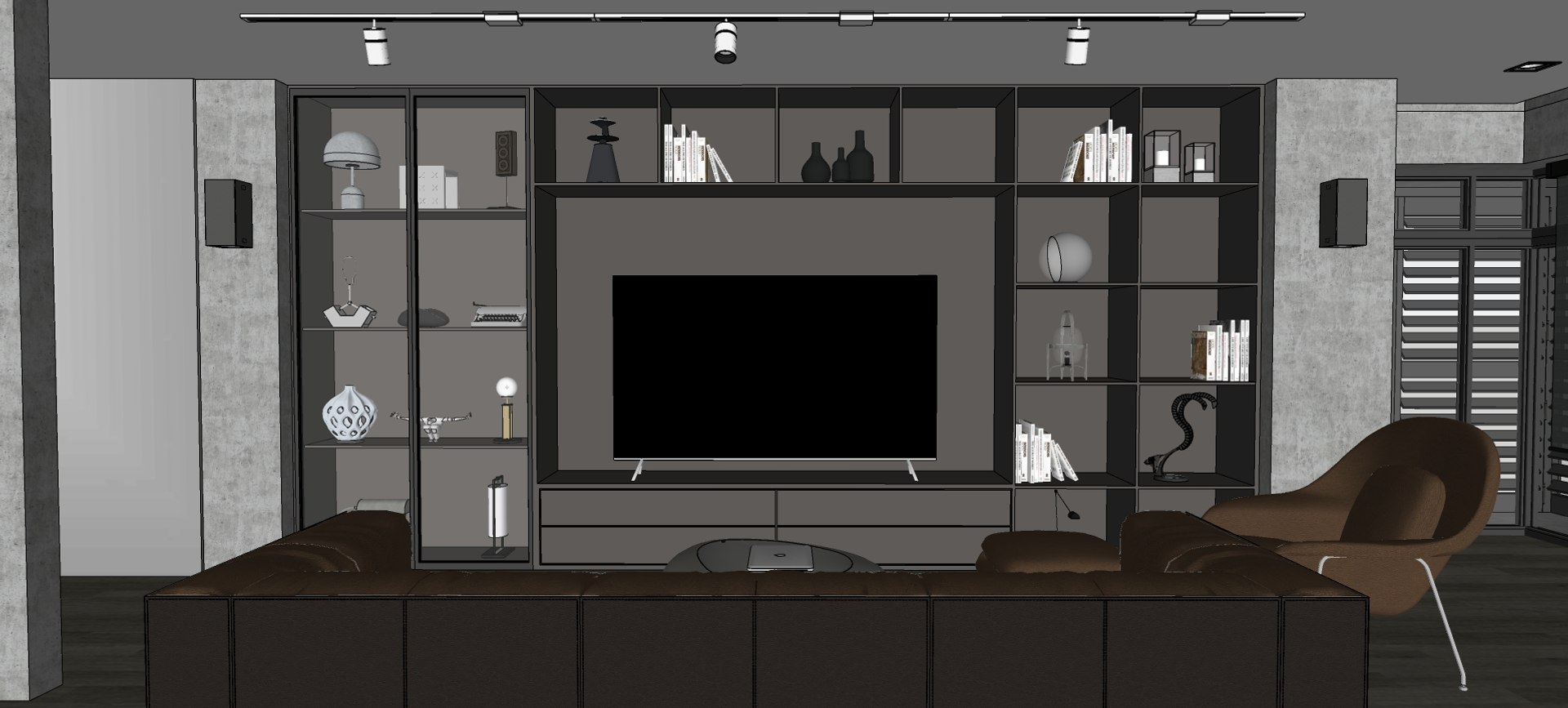 3D Modern Living 3d Model - A - TurboSquid 1736554