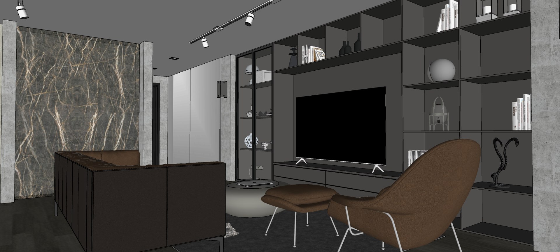 3D Modern Living 3d Model - A - TurboSquid 1736554