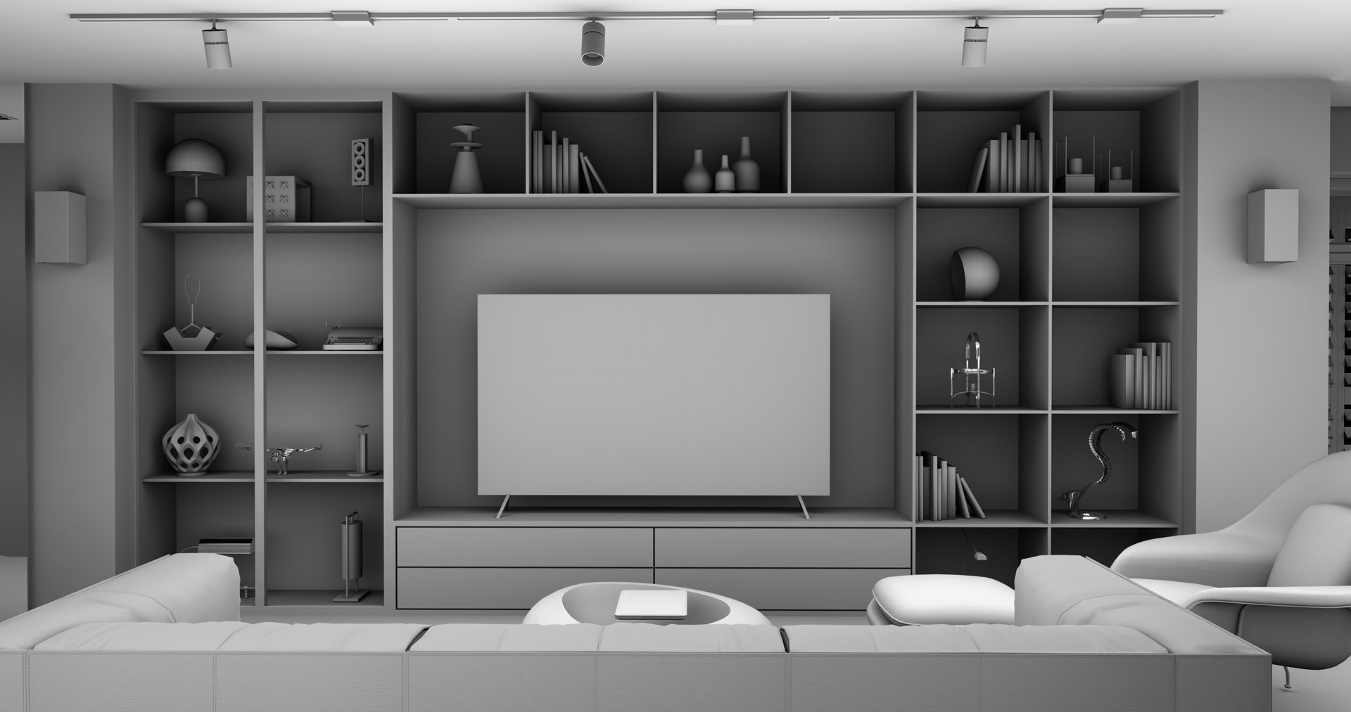 3D Modern Living 3d Model - A - TurboSquid 1736554