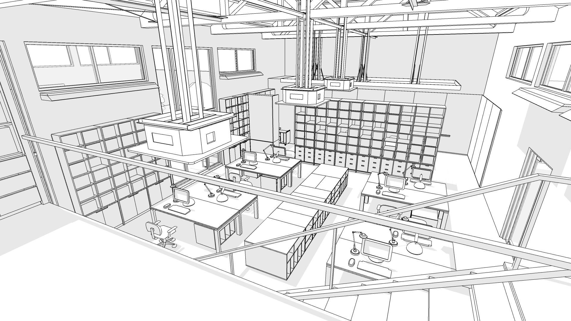 Offfice model - TurboSquid 1988774