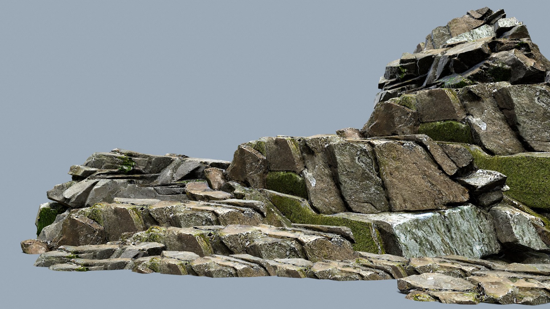 3D Forest Rocks Model - TurboSquid 2213438