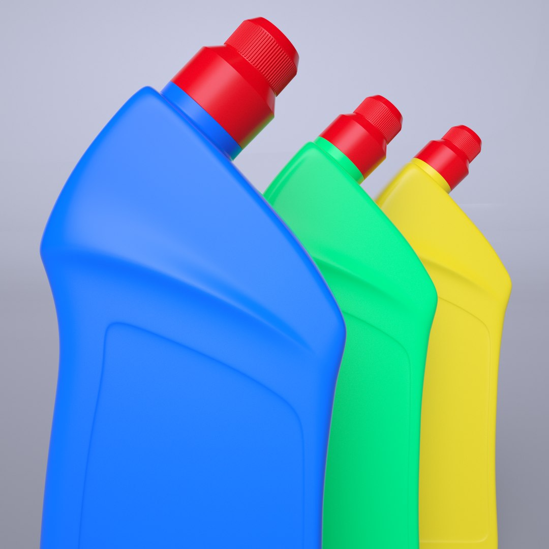 3D plastic bottle model - TurboSquid 1307051