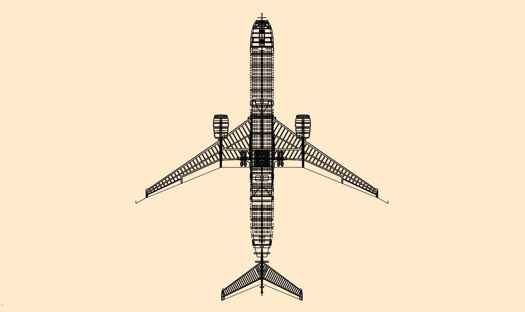 Airbus a350-1000 commercial aircraft 3D - TurboSquid 1539702